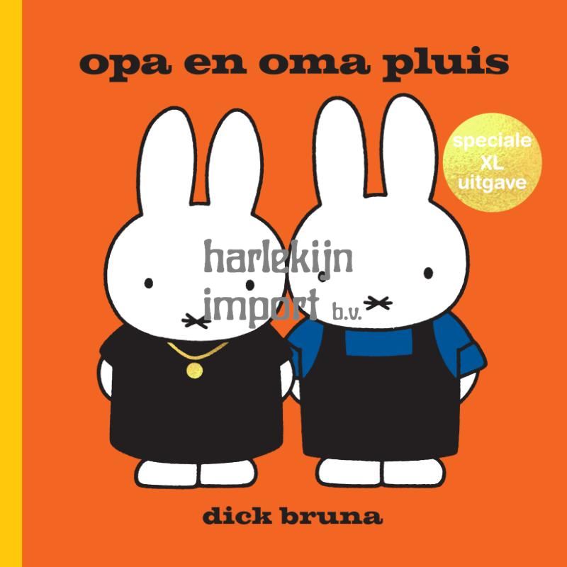 Nijntje: opa en oma pluis XL 1+ - Boeken - Harlekijn Import B.V.